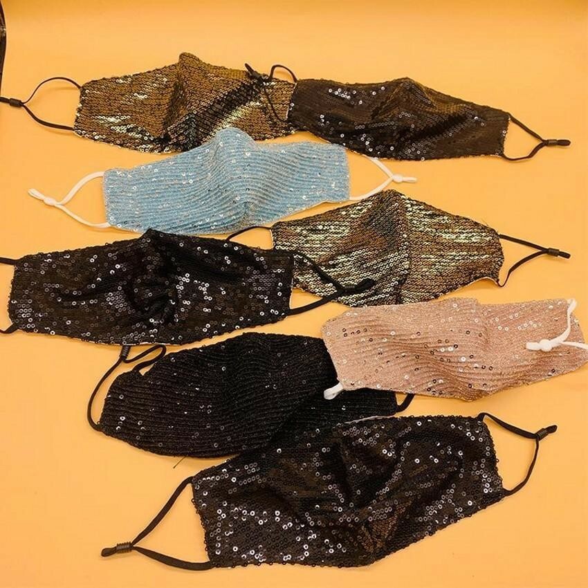 Fashion Sequin Bling Masks 6990314575520 | eBay