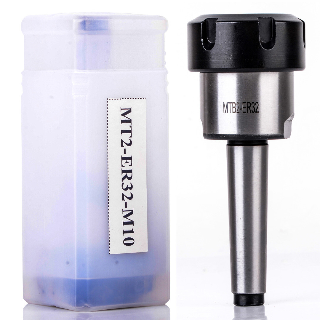 MT2 ER32 M10 collet chuck Morse Taper Toolholder MT2-ER32 Collet Chuck ...