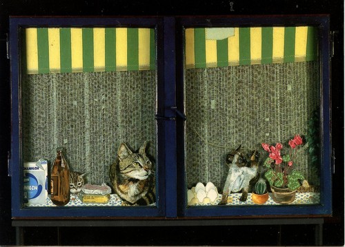 POSTCARD / CARTE POSTALE ILLUSTRATEUR ANNE MARIE BARDON / CAT CHAT | eBay