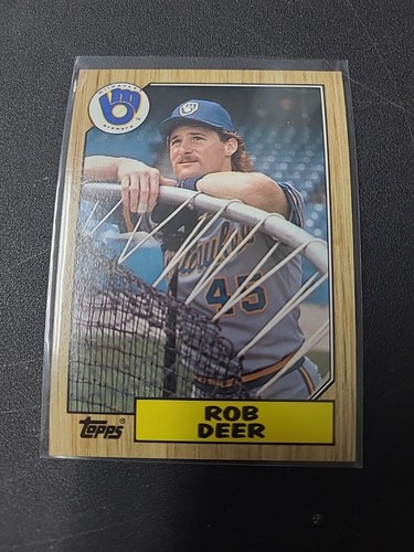1987 Topps Rob Deer #547 *0103 | eBay