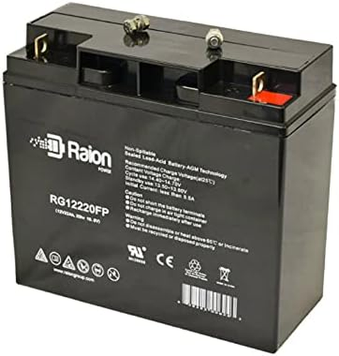12V 22Ah AGM Battery for Clore Automotive JNC 660AIR Jump N Carry Jump ...