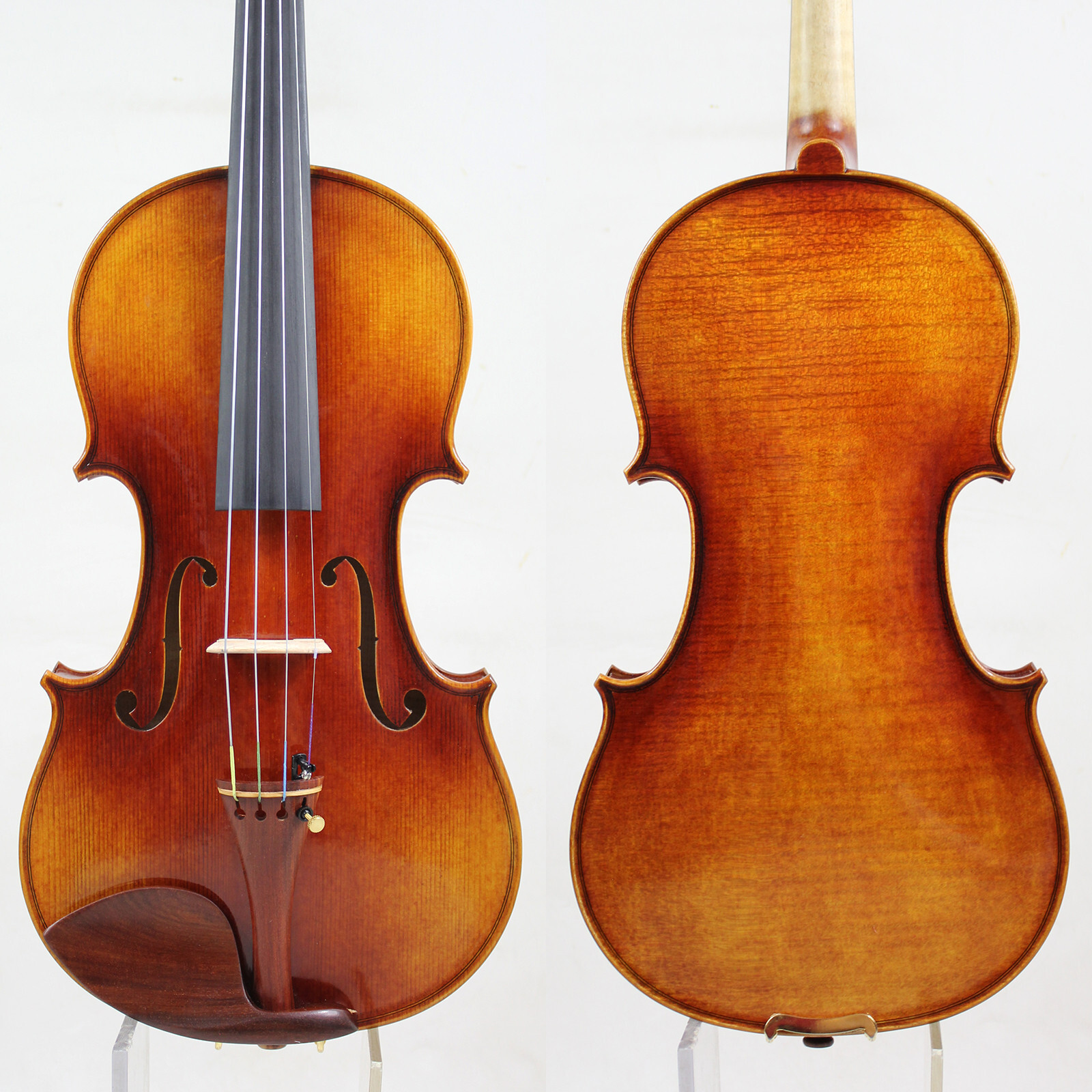 1 Pc Back!A Great Stradivari Messiah Style 4/4 Violin!Master tone ...