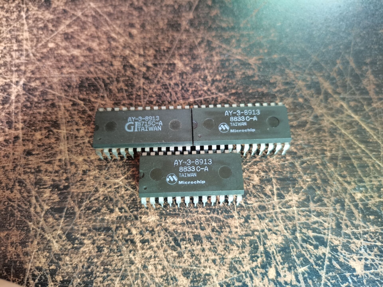 GI/Microchip AY-3-8913 AY38913 Programmable Sound Generator IC DIP24 x ...