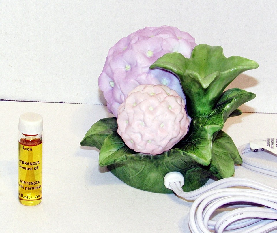 Avon Night Light Diffuser Home Fragrance Scent Hydrangea Lilac Purple ...