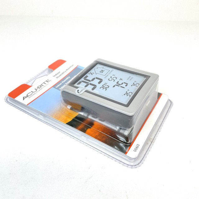 AcuRite (00613) Indoor Wireless Humidity Monitor - Black for sale ...