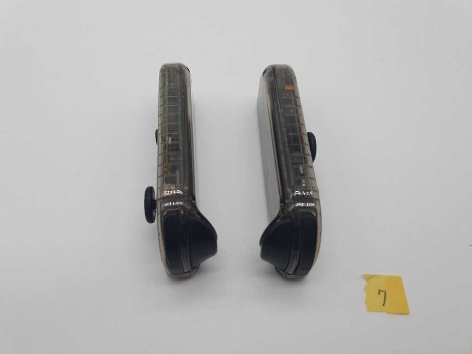 Nintendo Switch Joy-Con Clear Black Custom Controller Rare | eBay