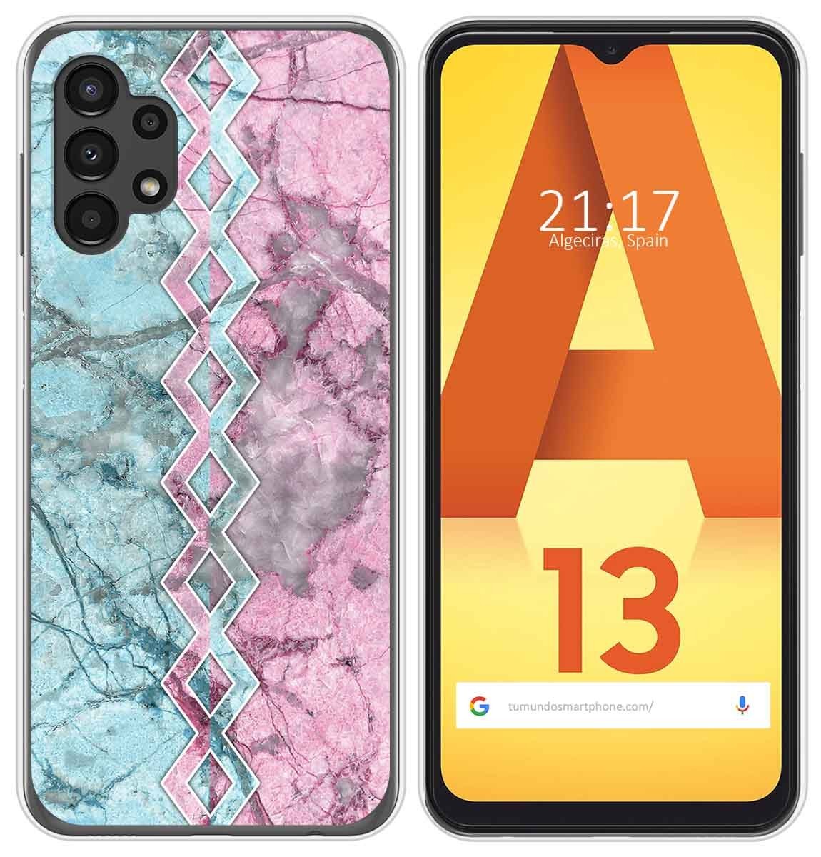 Custodia In Silicone Per Samsung Galaxy A13 4G Design Marmo 08 Disegni ...