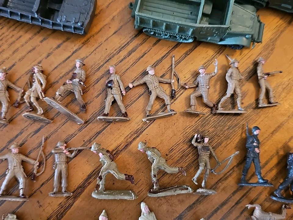 VTG 1960s Marx Operation Attack British German Japanese American Army ...