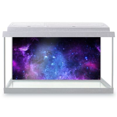 Fish Tank Background 90x45cm - Awesome Purple Galaxy Space NASA #8924 ...