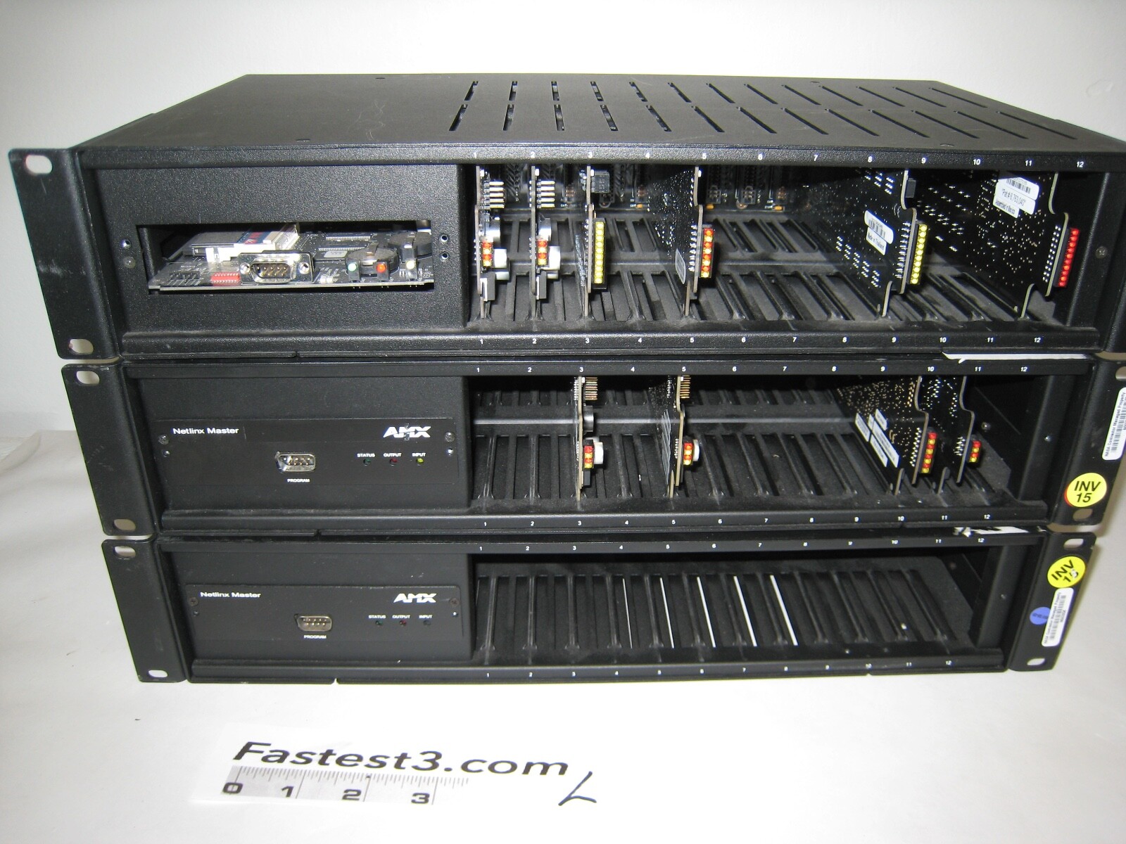 3 AMX NXF Netlinx Master NXC ME260/64 Card Frame with Cards | eBay