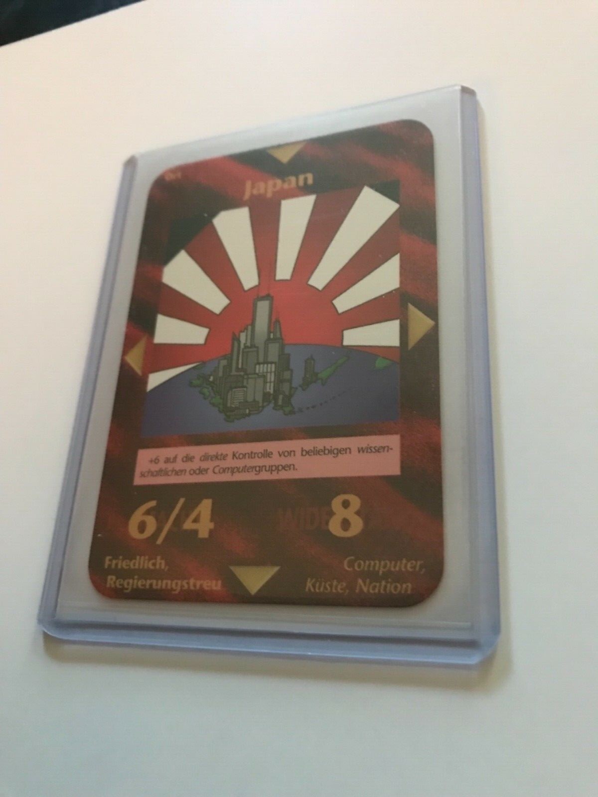 JAPAN : Illuminati German INWO CCG 1996 card, Nation Tokyo Coastal ...