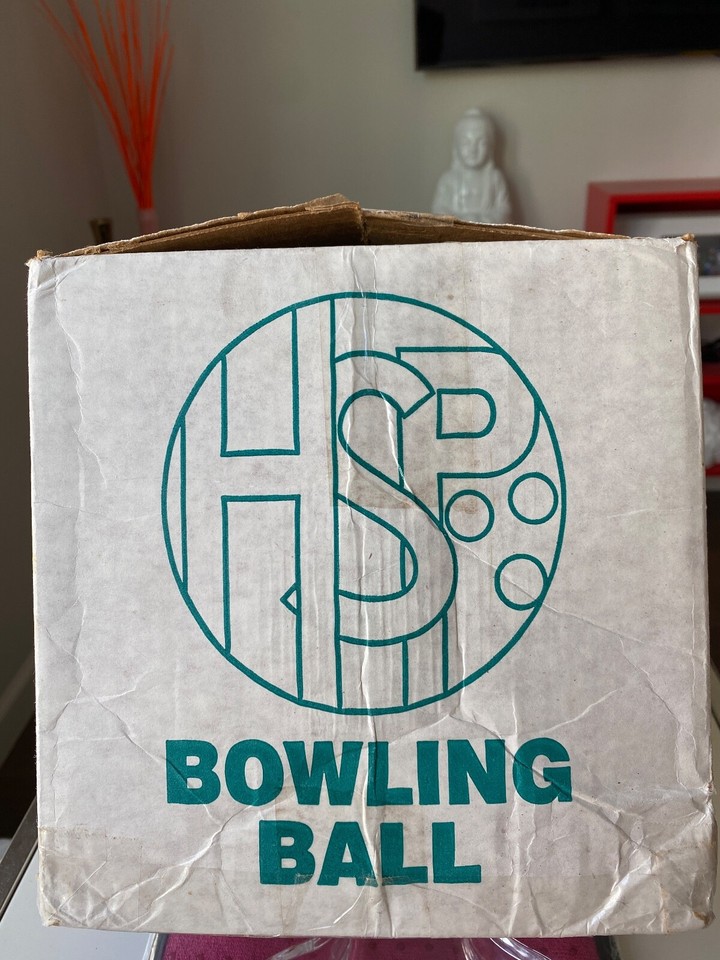 ULTRA RARE HSP High Score Products Sunstorm UNDRILLED NIB Bowling Ball ...