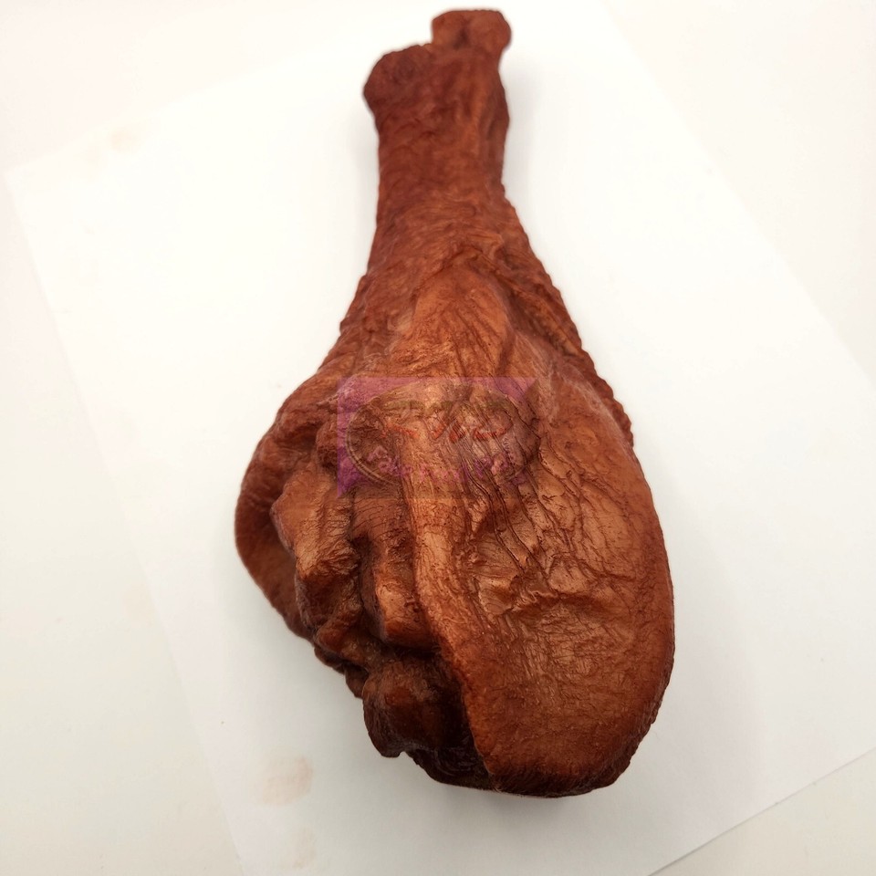 Full Size Turkey Leg, Fake Wax Food, Food Prop, Decor. Handmade Movie ...