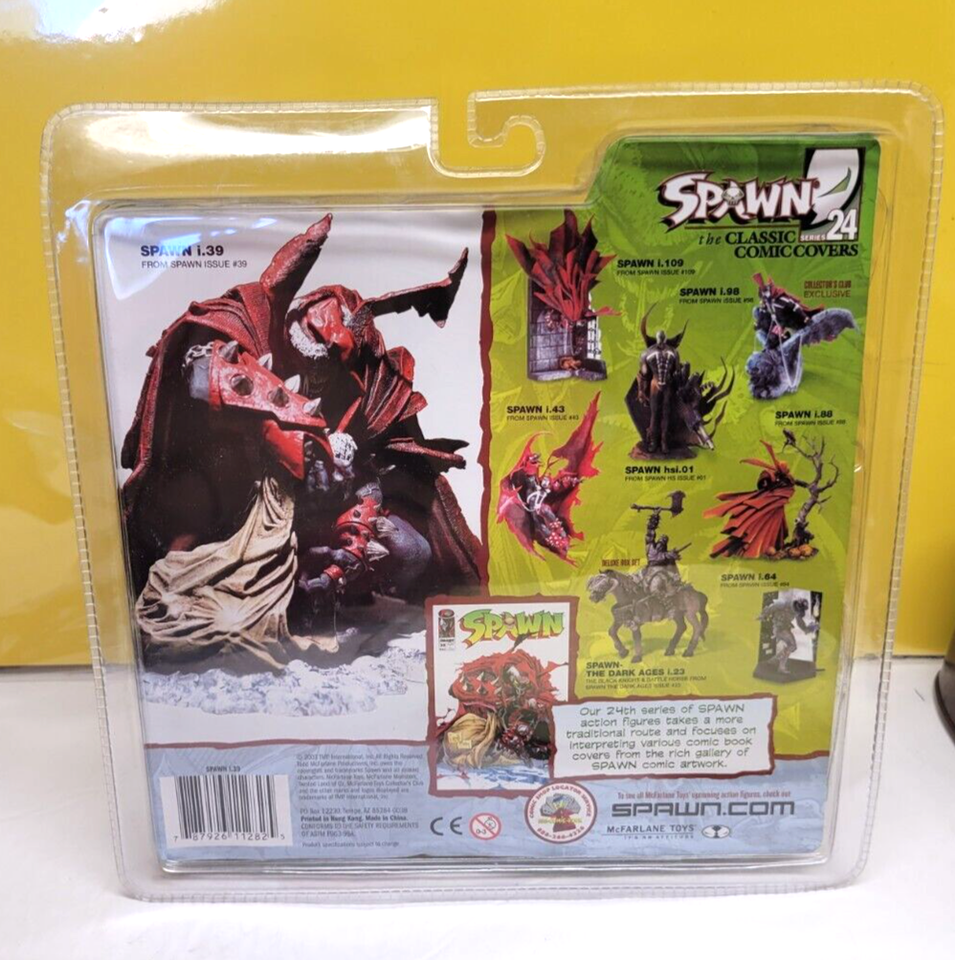 SPAWN i.39 SERIES 24 THE CLASSIC COMIC COVERS FIGURE NIP - U | eBay