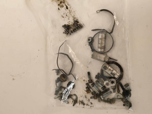 1975 Yamaha DT400 Enduro MISC Assorter Hardware Nuts Bolts Clamps 75-76 ...