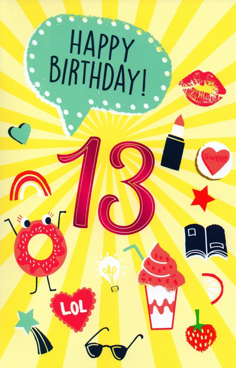 Happy 13th Birthday Backgrounds