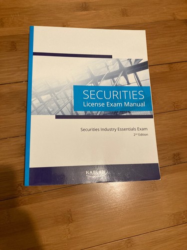 Kaplan SIE Securities License Exam Manual 2nd Ed. with Series 6 Exam ...