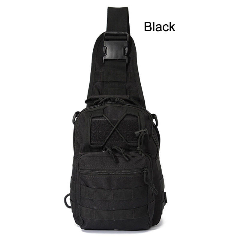 Mens Tactical Military Crossbody Shoulder Bag Chest Pack Camping Hiking ...