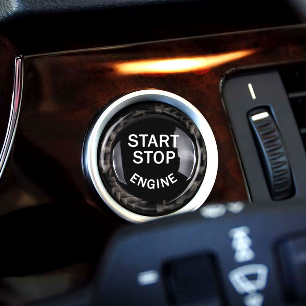 Engine Start Stop Button Replace Cover With Ring For BMW E90 E92 E93 ...