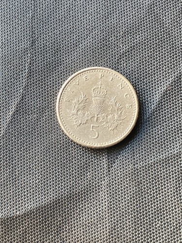 1991 5p Five Pence Circulated Coin Very Rare It’s Difficult To Find It ...