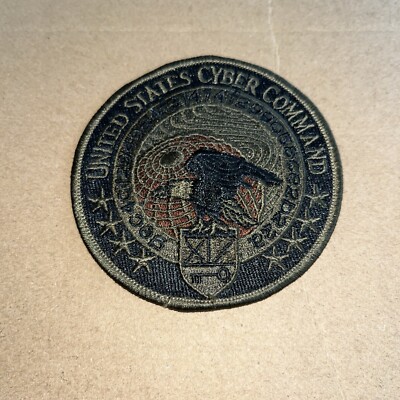 US Army Element United States Cyber Command Patch 3.5" OCP CYBERCOM Ft ...