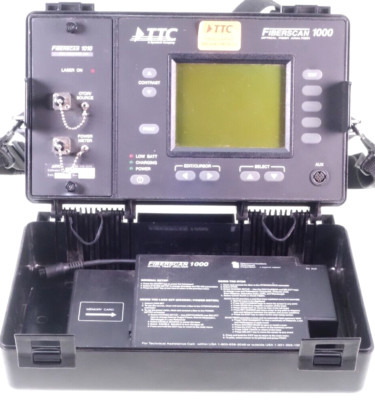 TTC / Acterna Fiberscan 1000 Optical Fiber Analyzer OTDR Power Meter ...