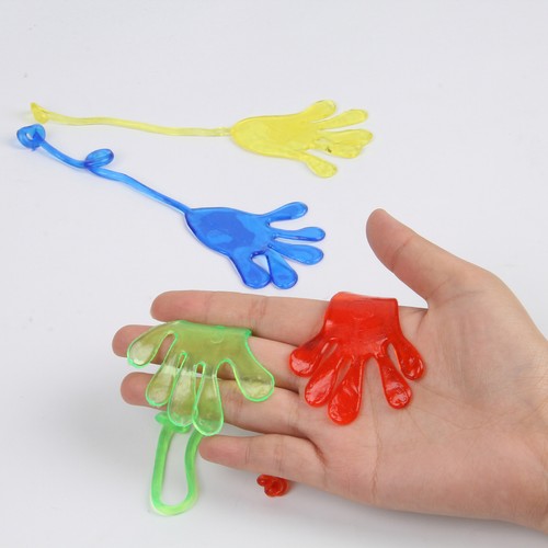 Colorful Palm Toy Children Sticky Hand Set for Stress Relief Anxiety ...