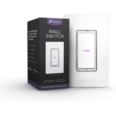 iDevice IDEV0008 Wi-Fi Enabled Smart Light Wall Switch | eBay