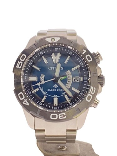 CITIZEN H1112-R012487 Promaster Diver Quartz Titanium Analog Wristwatch ...