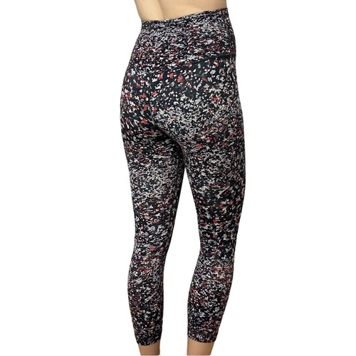 Lululemon Leggings Align Crop 21” Patterned Colorful Gym Workout Size 4 ...