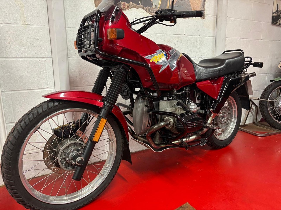BMW R80 GS ENDURO MISTIC RED PROPER RARE MINTER PX GS SCRAMBLER | eBay UK