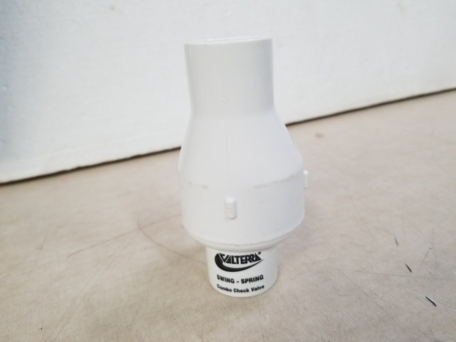 Valterra 200-C10 PVC Swing/Spring Combination Check Valve, fits 1" PVC ...