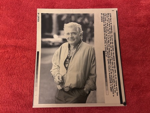 GENE BARRY portrait Associated Press wire photo Burke's Law reboot 1995 ...