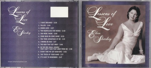 Eileen Sharkey CD Lessons of Love Vocal Jazz Cabaret | eBay