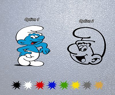 STICKER PEGATINA DECAL VINYL Smurf | eBay
