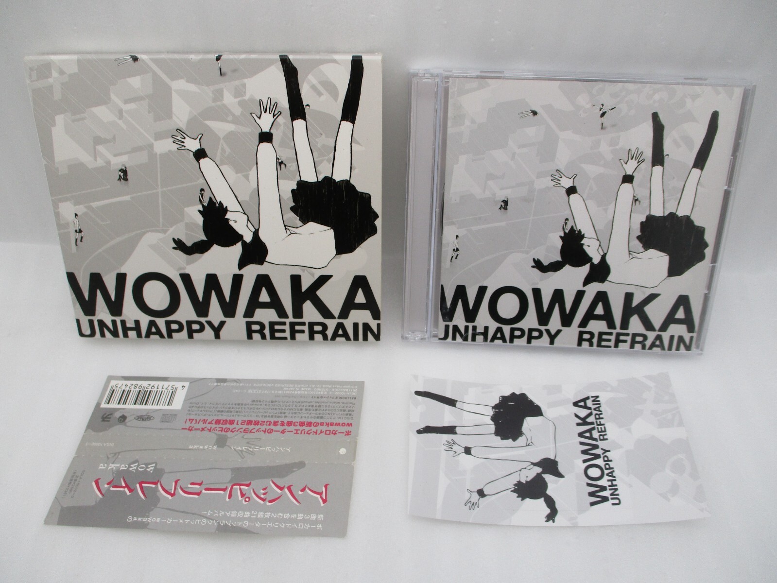 wowaka CD Album UNHAPPY REFRAIN w/ slipcase & sticker Vocaloid Hatsune ...