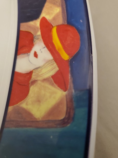 Sango Cafe Americana People at Table With Drinks Pattern Oval Serving ...