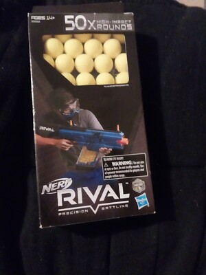 Hasbro Nerf Rival Edge Series 50x High-impact Rounds New In Box 50 ...