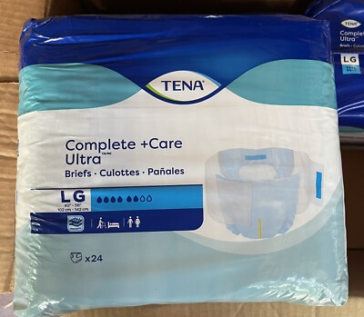 Tena Complete Ultra Incontinence Brief, Large | eBay