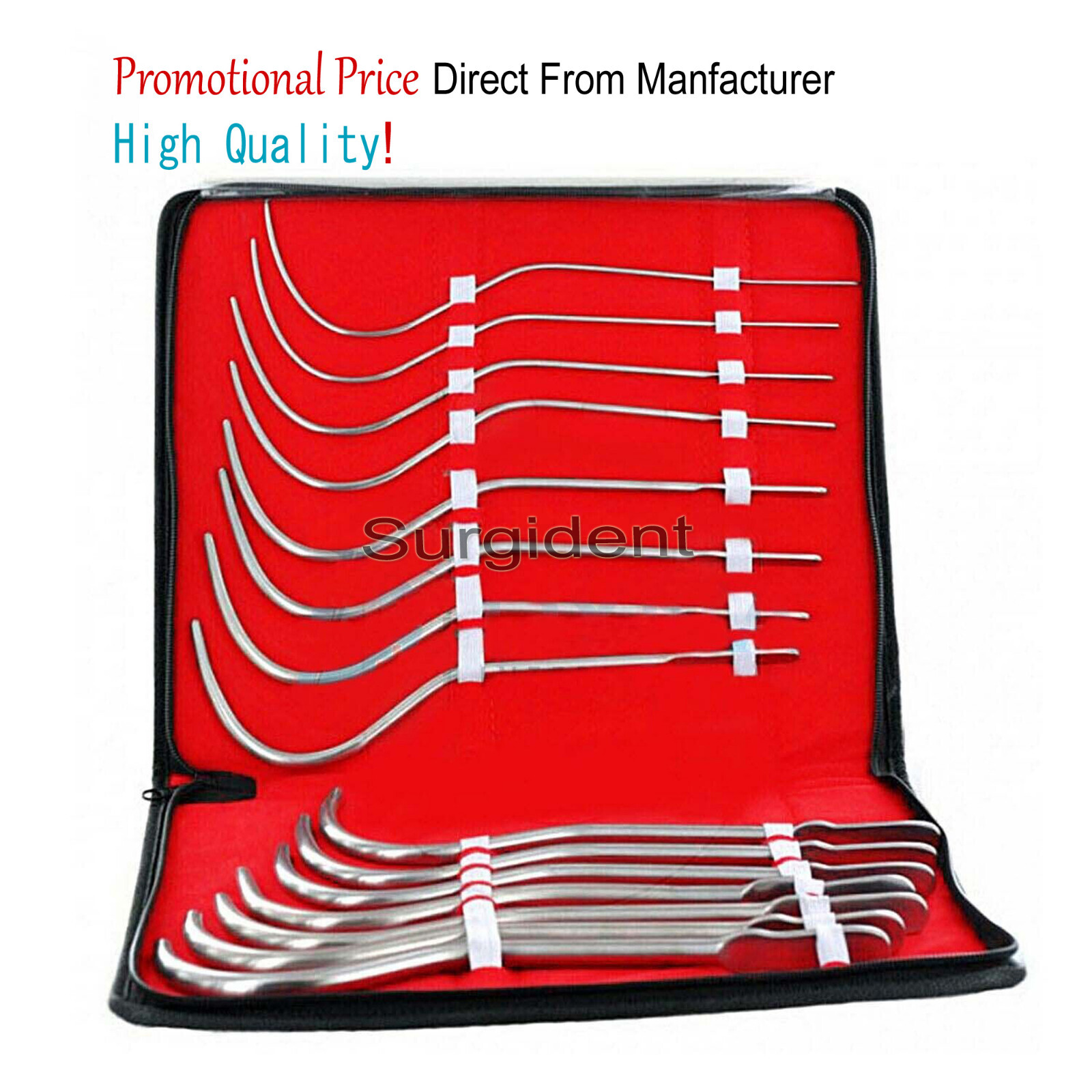 Guyon Urinary Instruments Tools Kit Of 15 Pieces Urethral Bougies Gynecology New | eBay