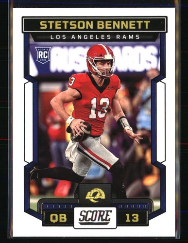 Stetson Bennett IV 2023 Score #313 FOOTBALL Card | eBay