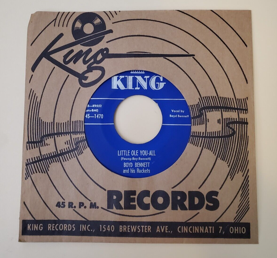 Boyd Bennett And His Rockets SEVENTEEN / LITTLE OLE YOU-ALL (ROCKABILLY ...