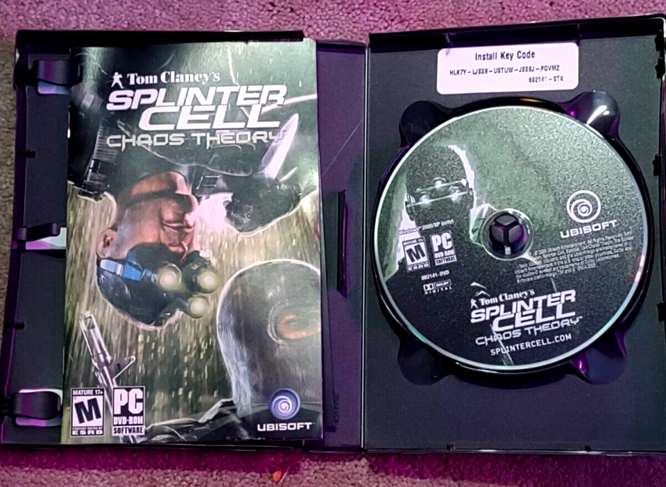Tom Clancy's Splinter Cell: Chaos Theory PC DVD-ROM | eBay