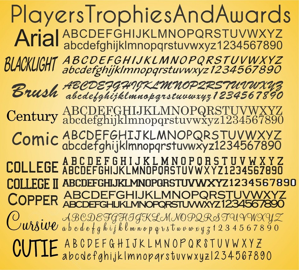 5x5 PLASTIC Engraved name plate CUSTOM Trophy Tag Engraving Proof incl ...