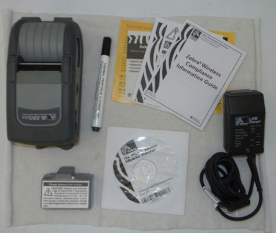 Zebra QL220 Plus Mobile Printer With 802.11b/g Radio P/N: Q2D-LUGA0000 ...
