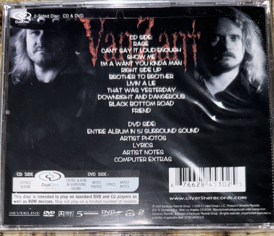 VAN ZANT~~~BROTHER TO BROTHER~~~CD & DVD~~~NEW SEALED!!! 676628453025| eBay