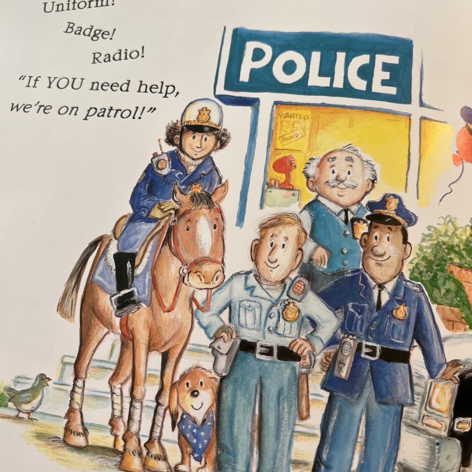 Police Officers On Patrol By Kersten Hamilton Dolly Parton Imagination ...