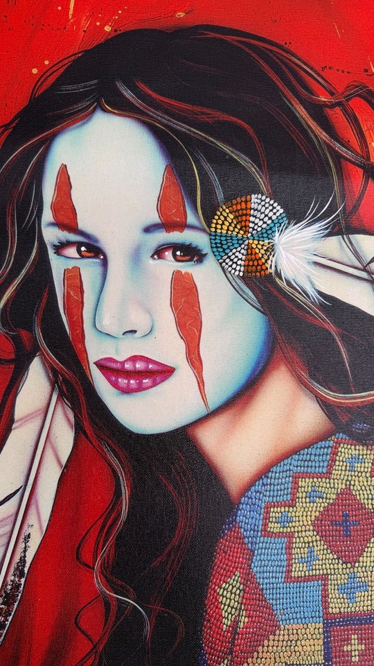 Henri Peter Limited Edition Canvas Giclee Print 1/20 Signed "Those Eyes ...