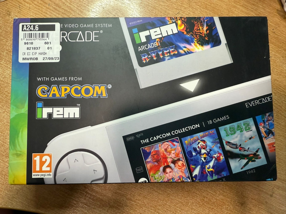 Evercade Exp Console with Capcom Collection (Read Description) | eBay UK