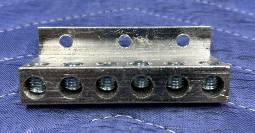 Eaton AL7CU 6-Conductors Mechanical Grounding Bar Lugs 125 A | eBay
